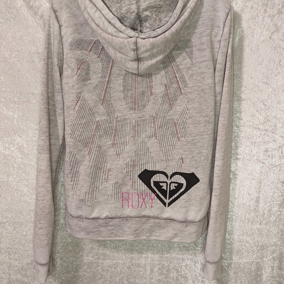Roxy | Tops | Roxy Grey Long Sleeve Hooded Tee | Poshmark